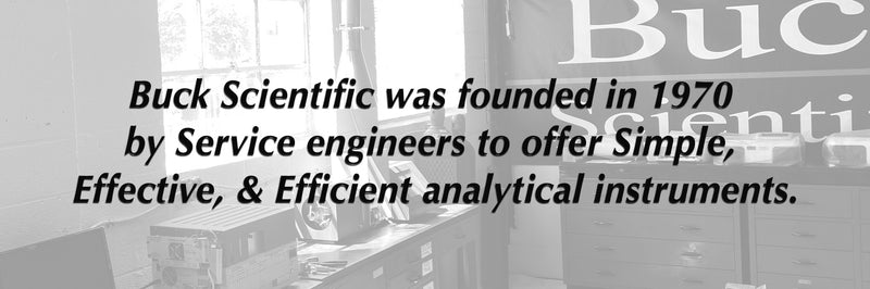 Buck Scientific Atomic Absorption Spectrometers